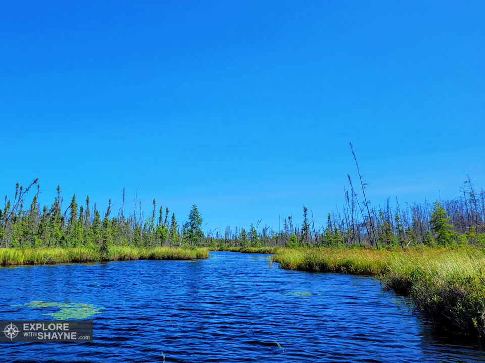 5 days and 120km Canoeing Through Atikaki Provincial Wilderness ...